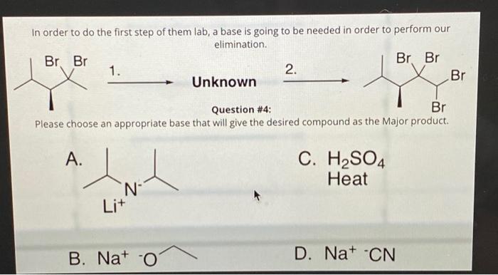 Solved #6 Based on the reactants, should a protic solvent | Chegg.com