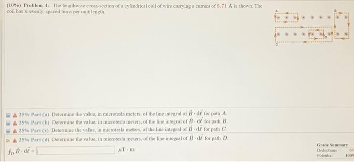 Solved (10%) Problem 4: The lengthwise cross-section of a | Chegg.com