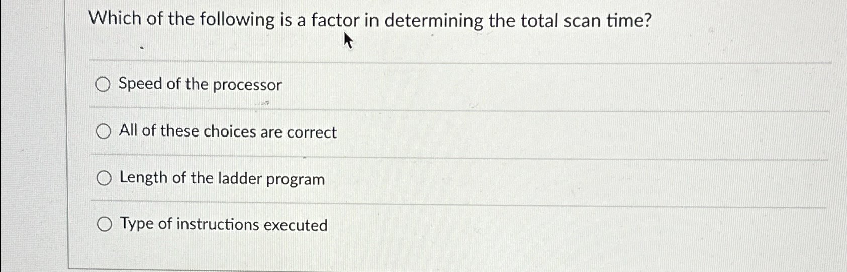 Which of the following is a factor in determining the | Chegg.com
