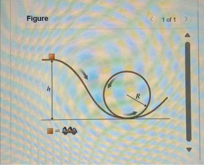 Solved A roller-coaster car May be represented by a block of | Chegg.com
