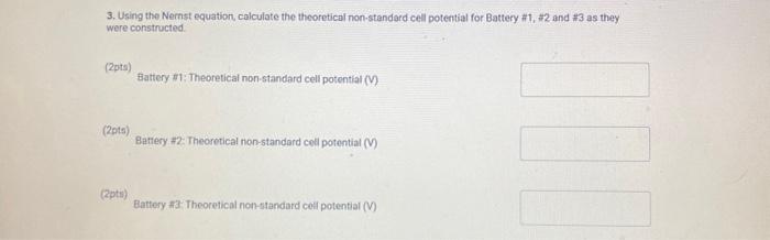 Solved Part I Data Summary (1pt) Battery th: Anode | Chegg.com