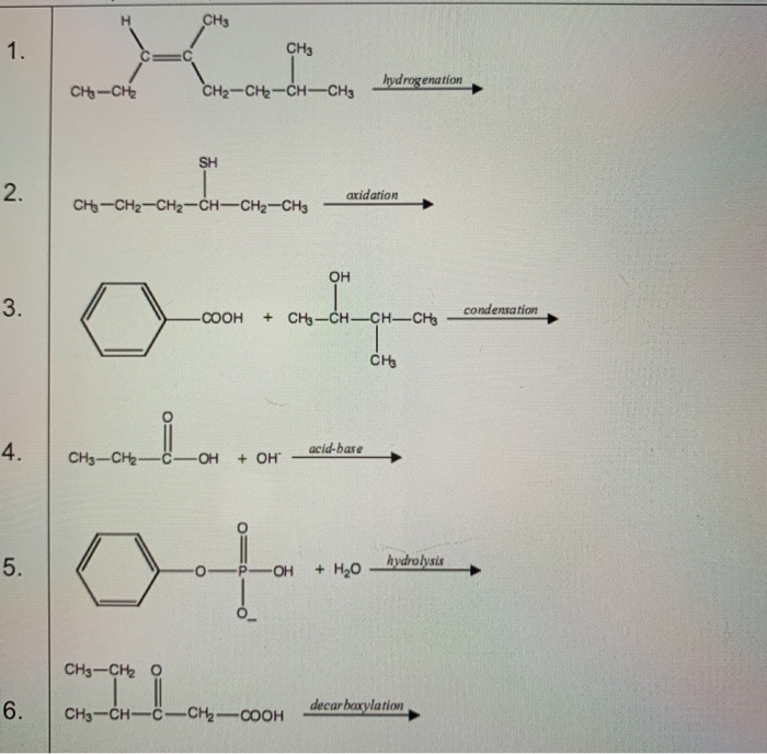 Solved CHE CH3 -CHE CH2-CH2-CH-CH3 hydrogenation - SH N | Chegg.com