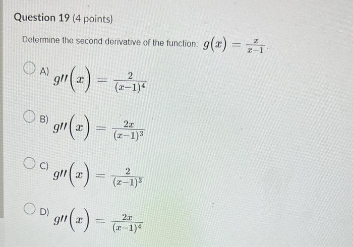 Solved Consider an everywhere defined function with first | Chegg.com