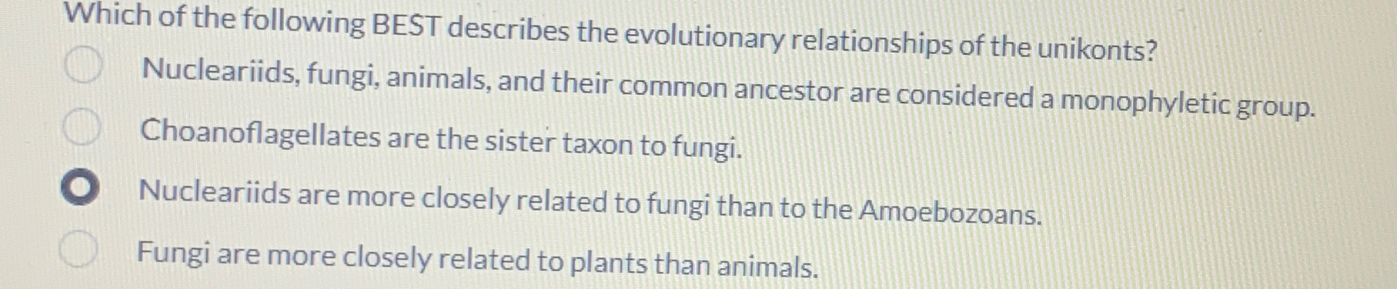 Solved Which of the following BEST describes the | Chegg.com