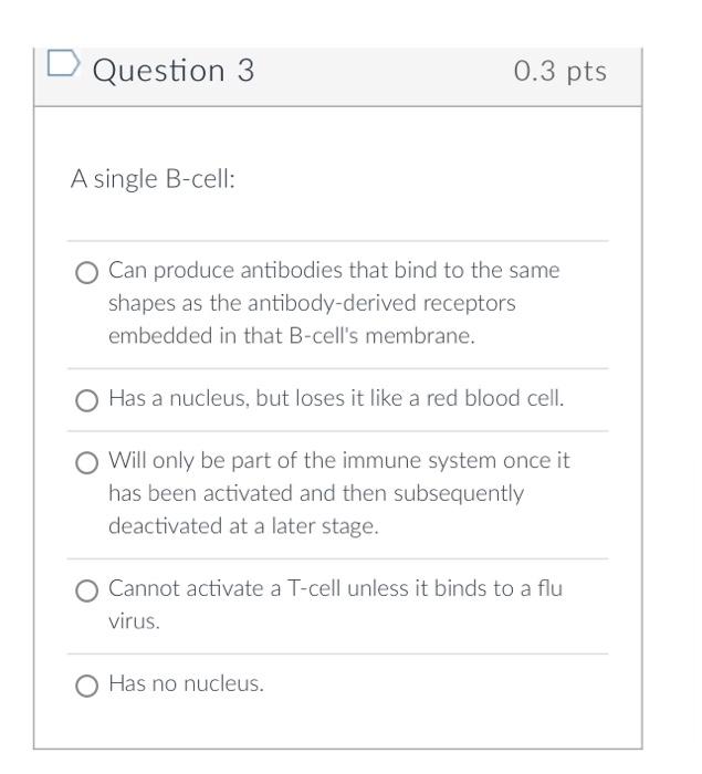 Solved Why Is Somatic Recombination Necessary For B Cells