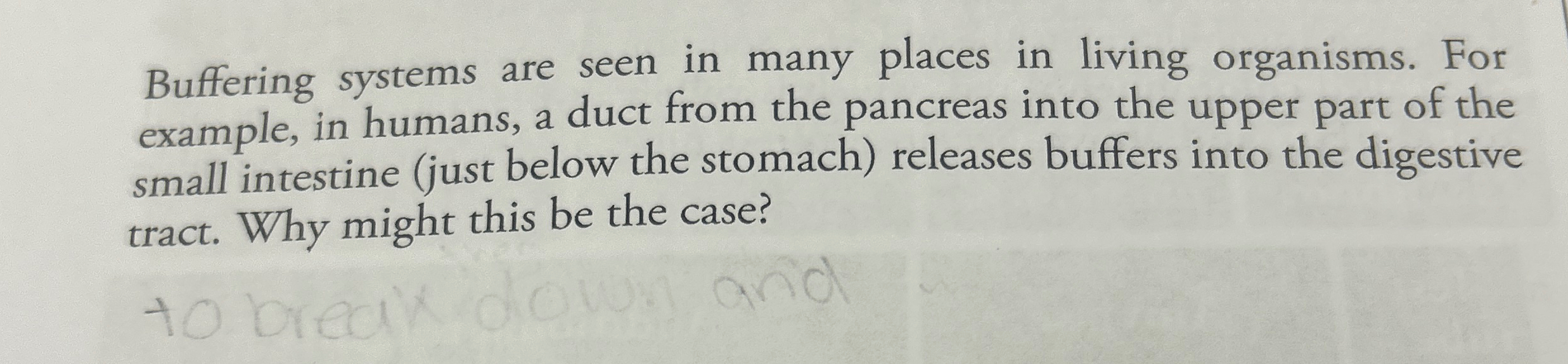 Solved Buffering systems are seen in many places in living | Chegg.com