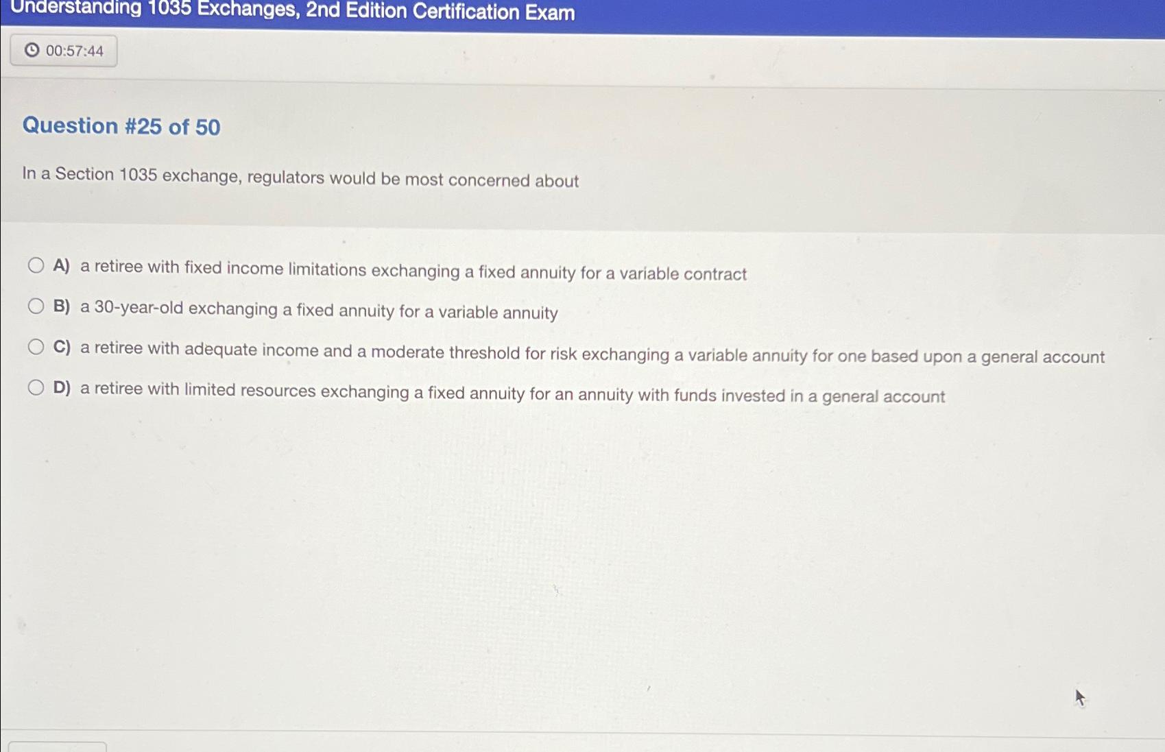 Solved Understanding 1035 ﻿Exchanges, 2nd Edition | Chegg.com