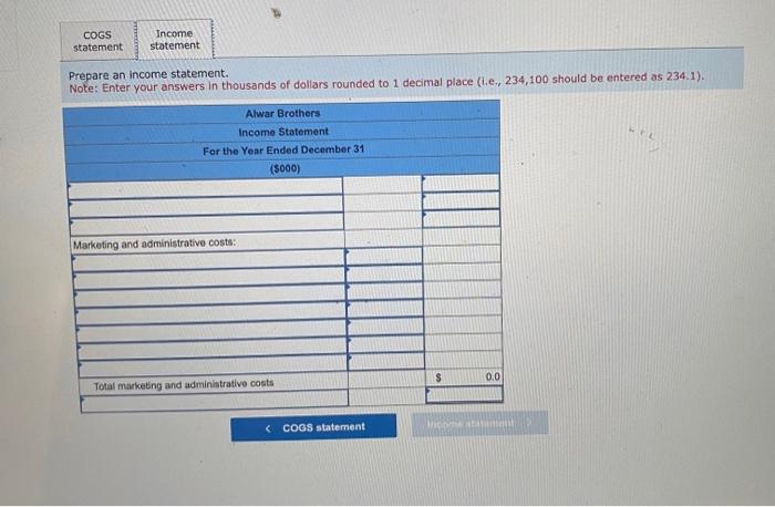 Solved Problem 2-67 (Algo) Prepare Statements for a | Chegg.com