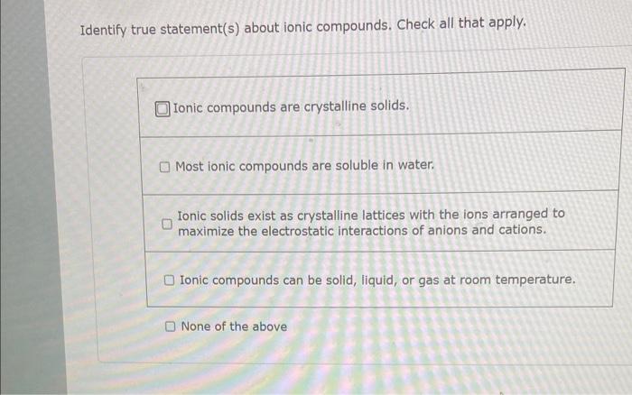 Solved Write the formula for the lonic compound formed from | Chegg.com
