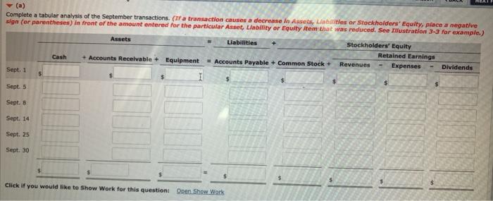 Solved Exercise 3-14 (Part Level Submission) Selected | Chegg.com