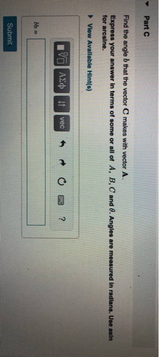 Solved Learning Goal: To practice addition of vectors. | Chegg.com