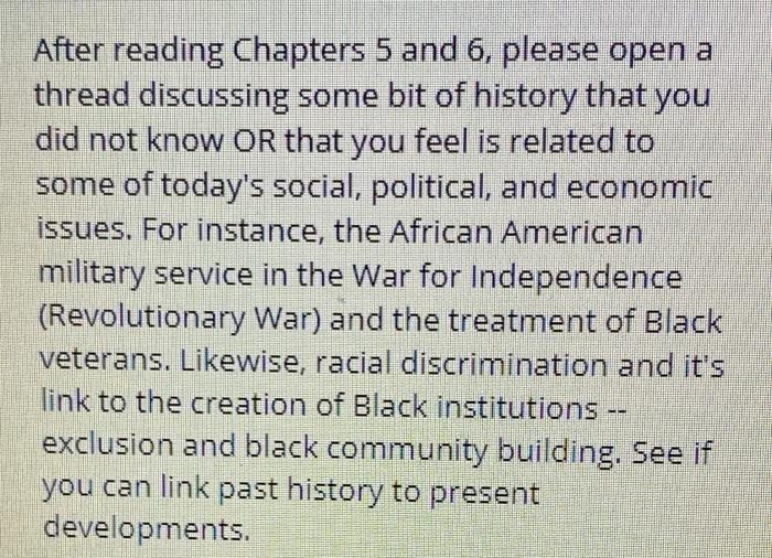 Solved textbook name is FROM SLAVERY TO FREEDOM A HISTROY | Chegg.com