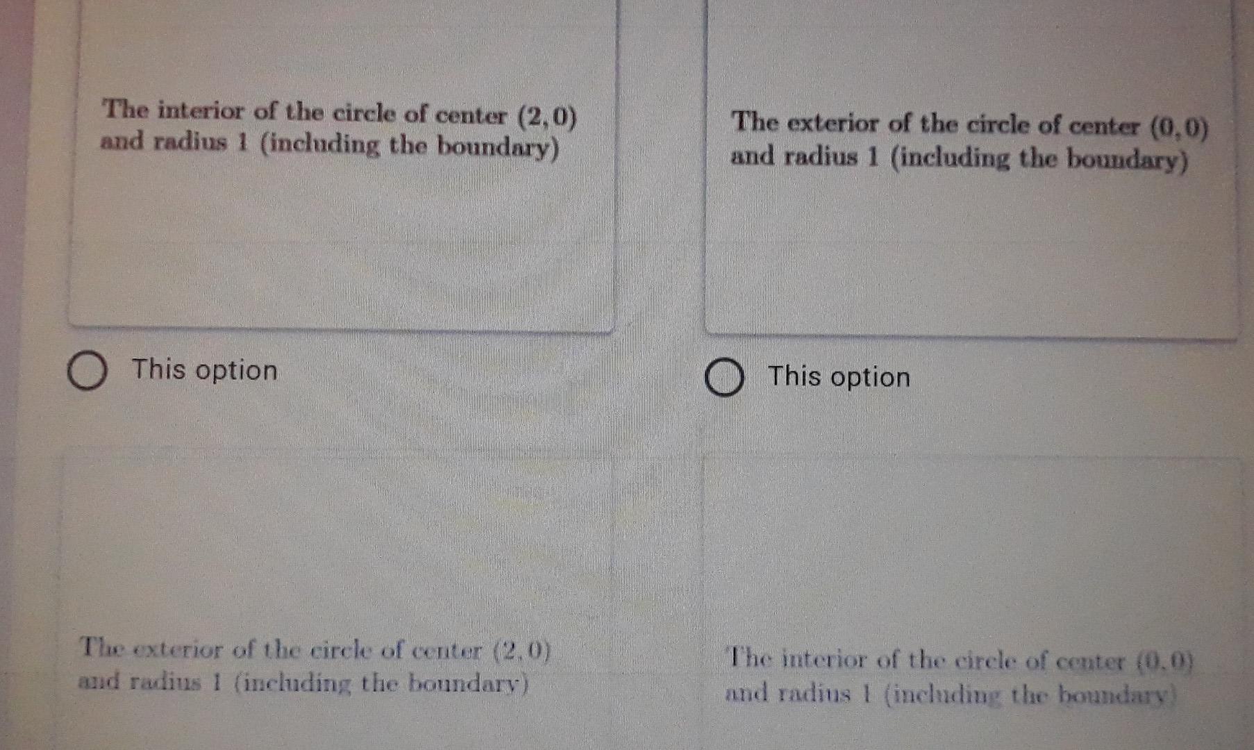 Solved 42 Let z be a complex number. Then | 2- 21 54