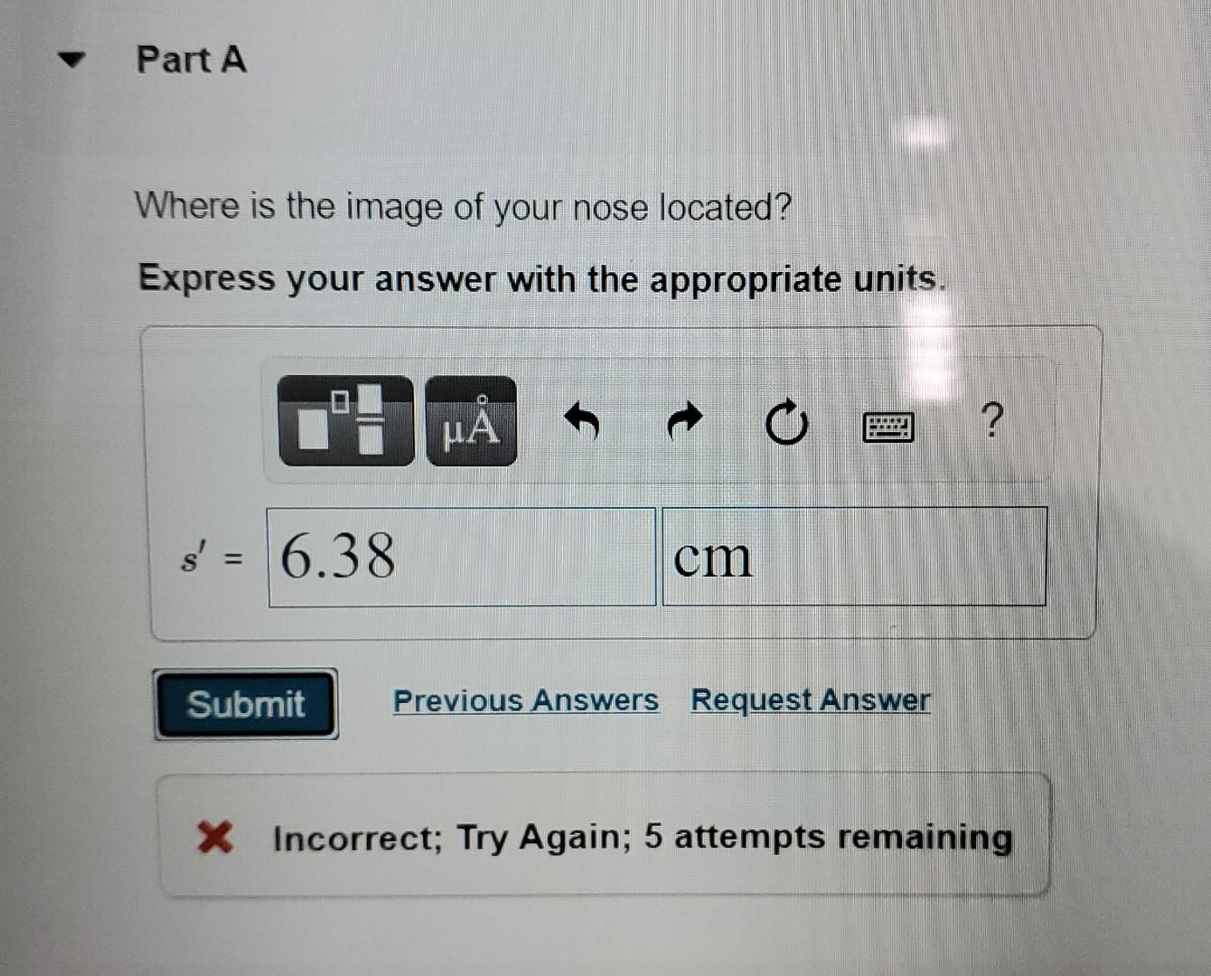 Solved Examining your image in a convex mirror whose radius | Chegg.com