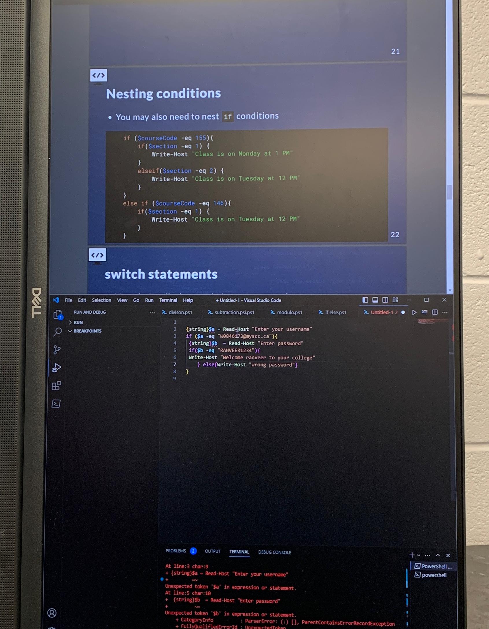 Solved 21(::)Nesting conditionsYou may also need to nest if | Chegg.com