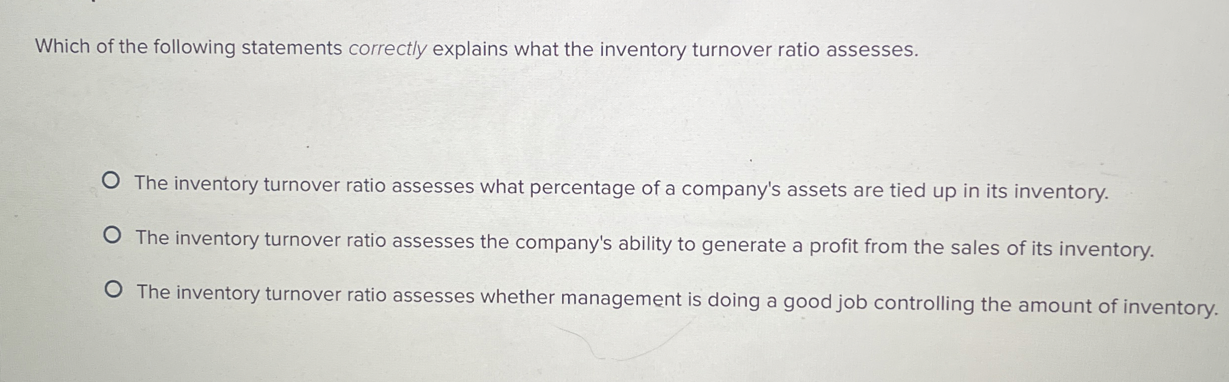 Solved Which of the following statements correctly explains | Chegg.com