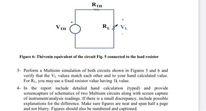 Solved PRE-LAB: Hand Calculation and Multisim Simulation: | Chegg.com