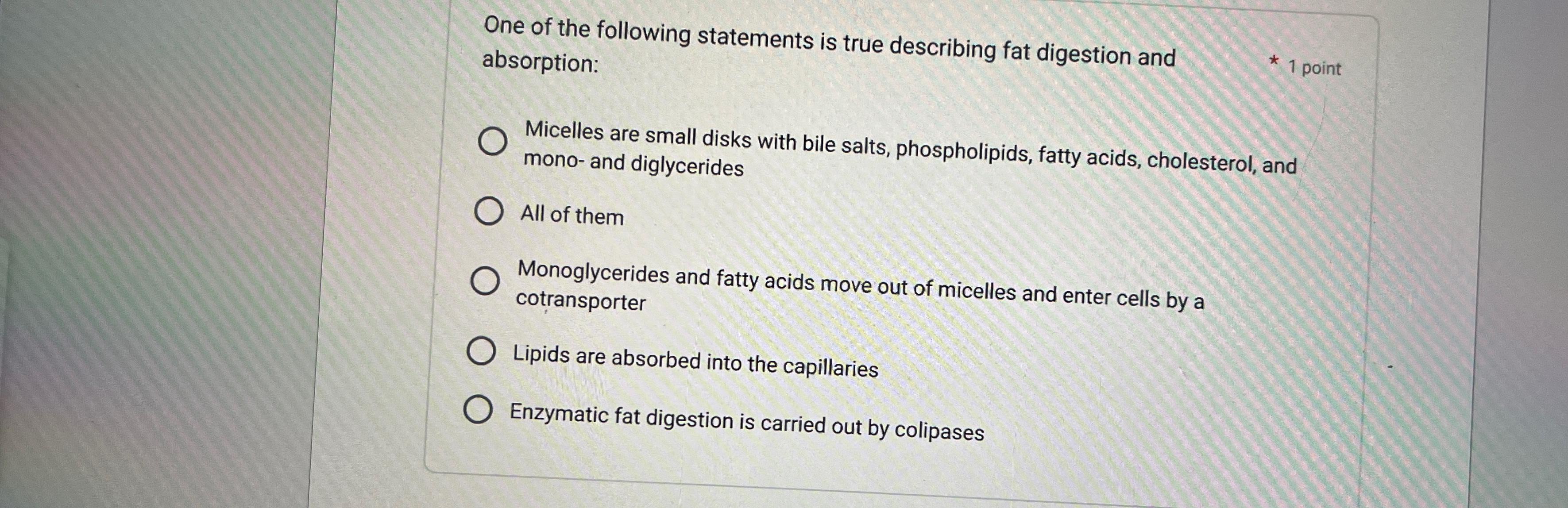 Solved One of the following statements is true describing | Chegg.com