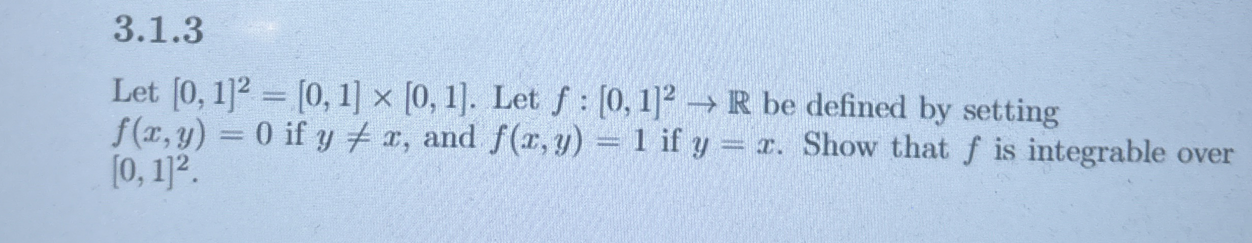 Solved 3 1 3let [0 1]2 [0 1]×[0 1] ﻿let F [0 1]2→r ﻿be