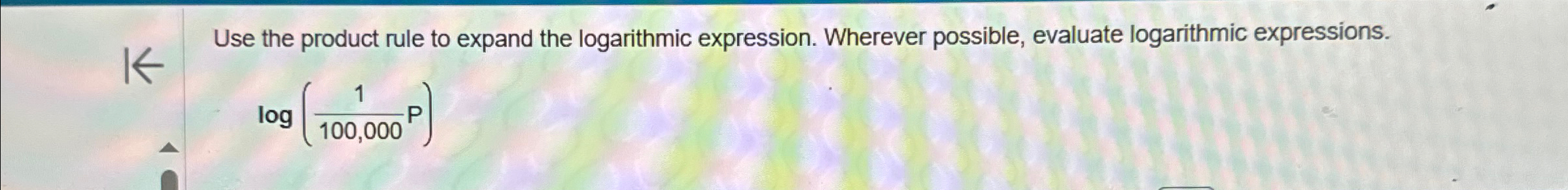 Solved Use the product rule to expand the logarithmic | Chegg.com