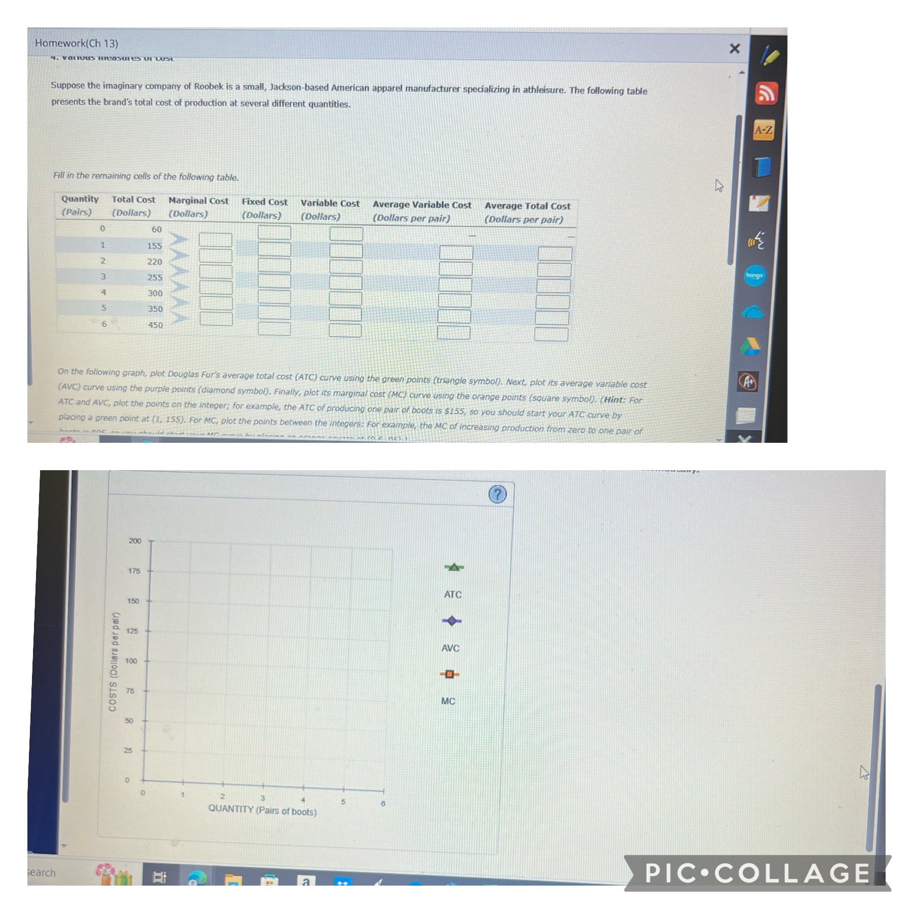 Solved Homework(Ch 13)Suppose the imaginary company of | Chegg.com