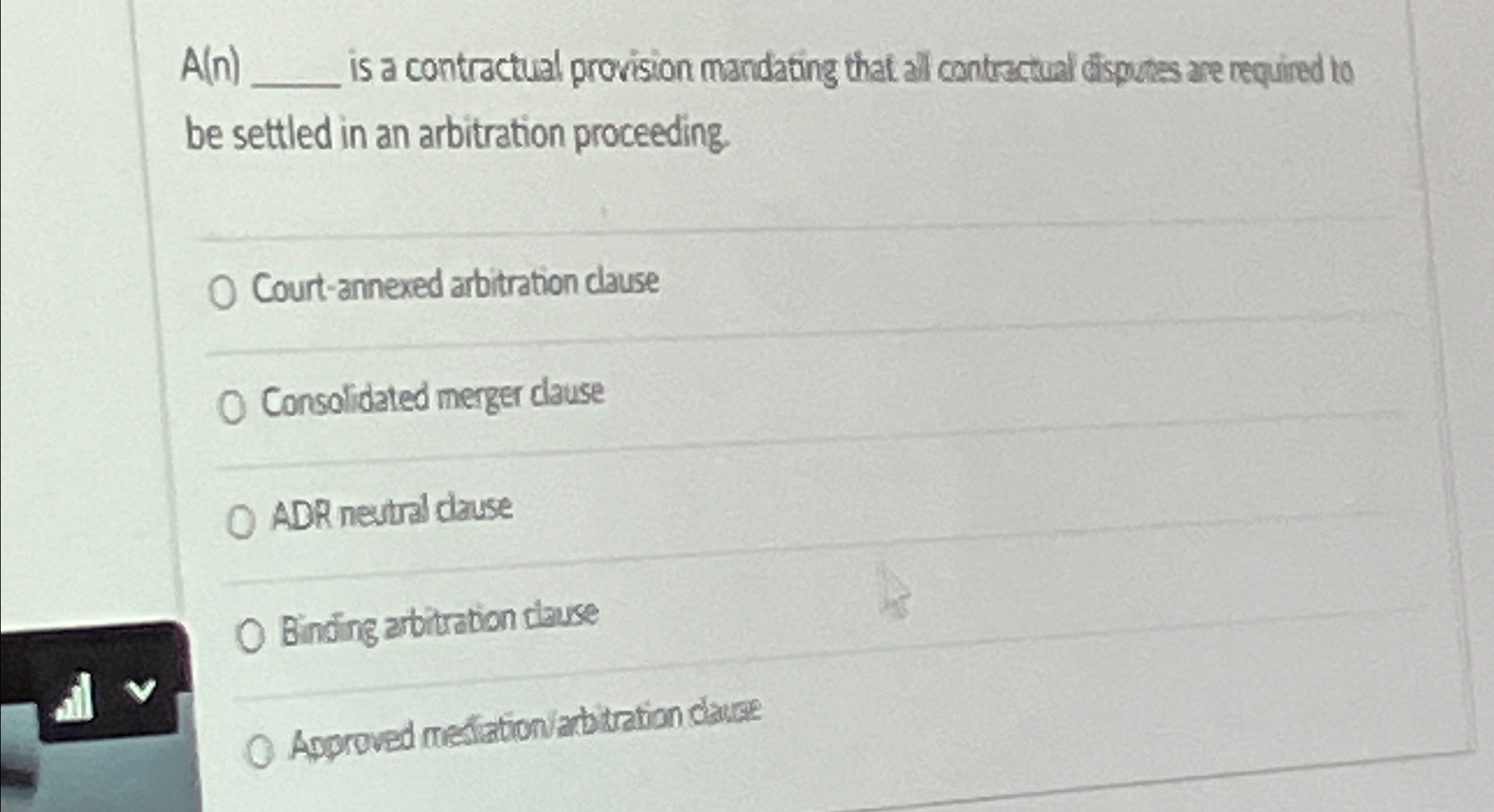 Solved A(n) is a contractual provision mandating that all | Chegg.com Solved A(n) is a contractual provision mandating that all | Chegg.com