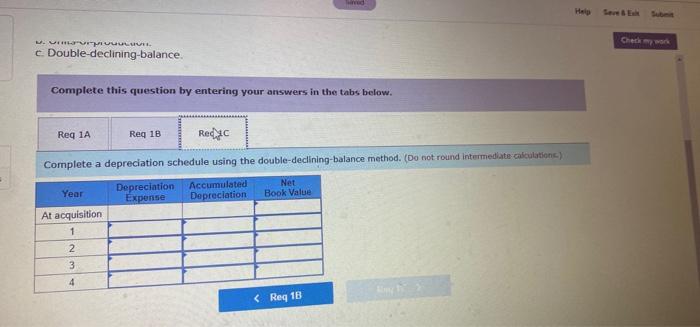 Solved Check my werk E8-9 (Algo) Computing Depreciation | Chegg.com