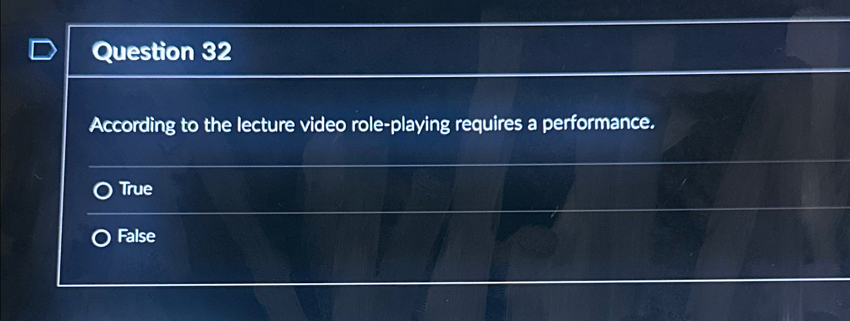 Solved Question 32According to the lecture video | Chegg.com