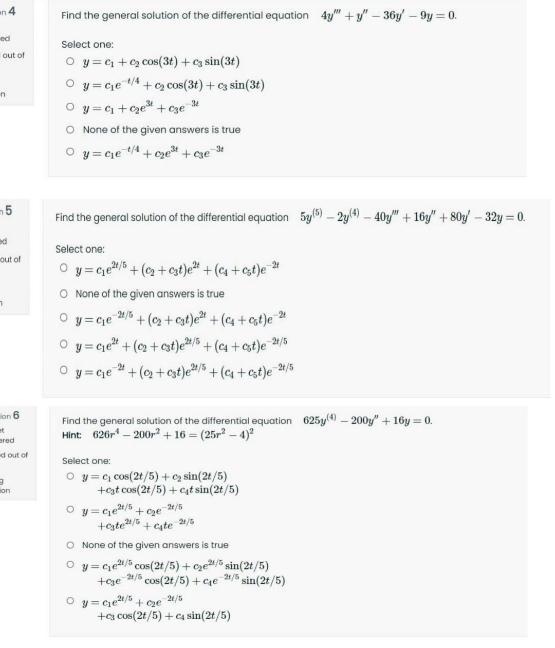 Solved Plz solve all the questions *Solve all the 4 | Chegg.com