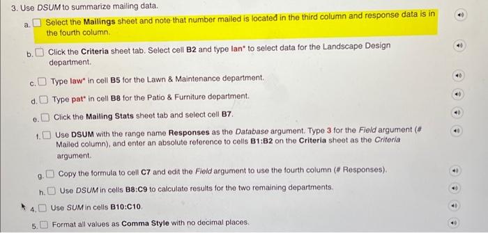 Solved 6. Create an IFS function to display a response | Chegg.com