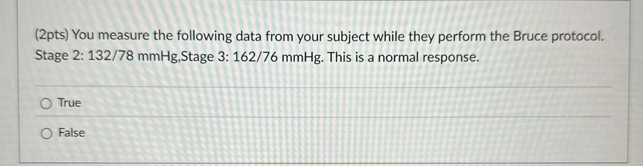 Solved (2pts) ﻿You measure the following data from your | Chegg.com
