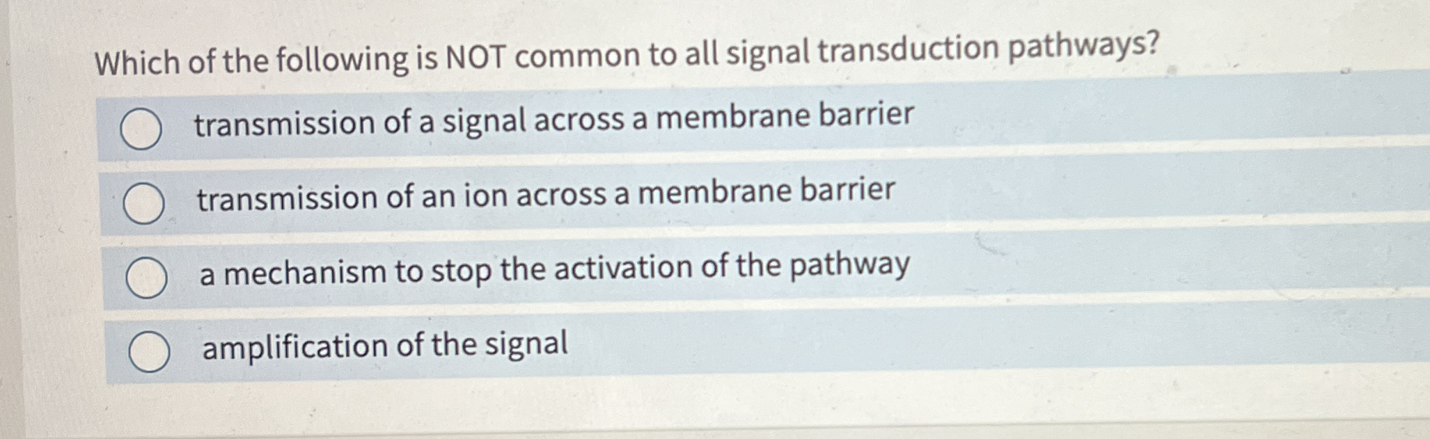 Solved Which of the following is NOT common to all signal | Chegg.com
