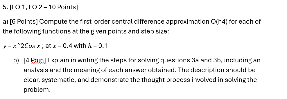 Solved Hello, I need some help with solving the question | Chegg.com