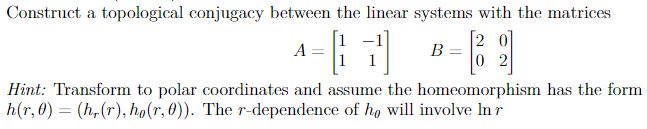 Solved Please use the indicated hint:Construct a topological | Chegg.com
