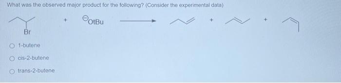 Solved trans-2-butene 1-butene cis-2-butene 1-butene | Chegg.com