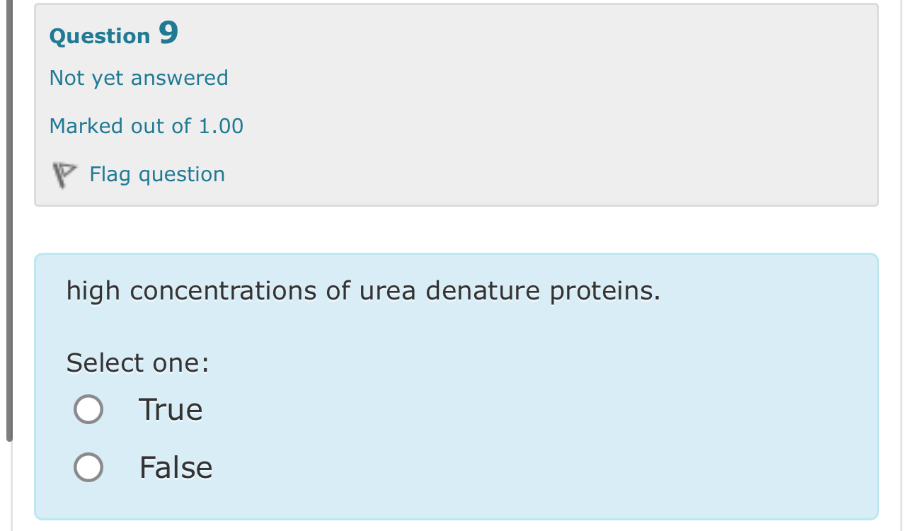 Solved Question 9Not yet answeredMarked out of 1.00Flag | Chegg.com Solved Question 9Not yet answeredMarked out of 1.00Flag | Chegg.com