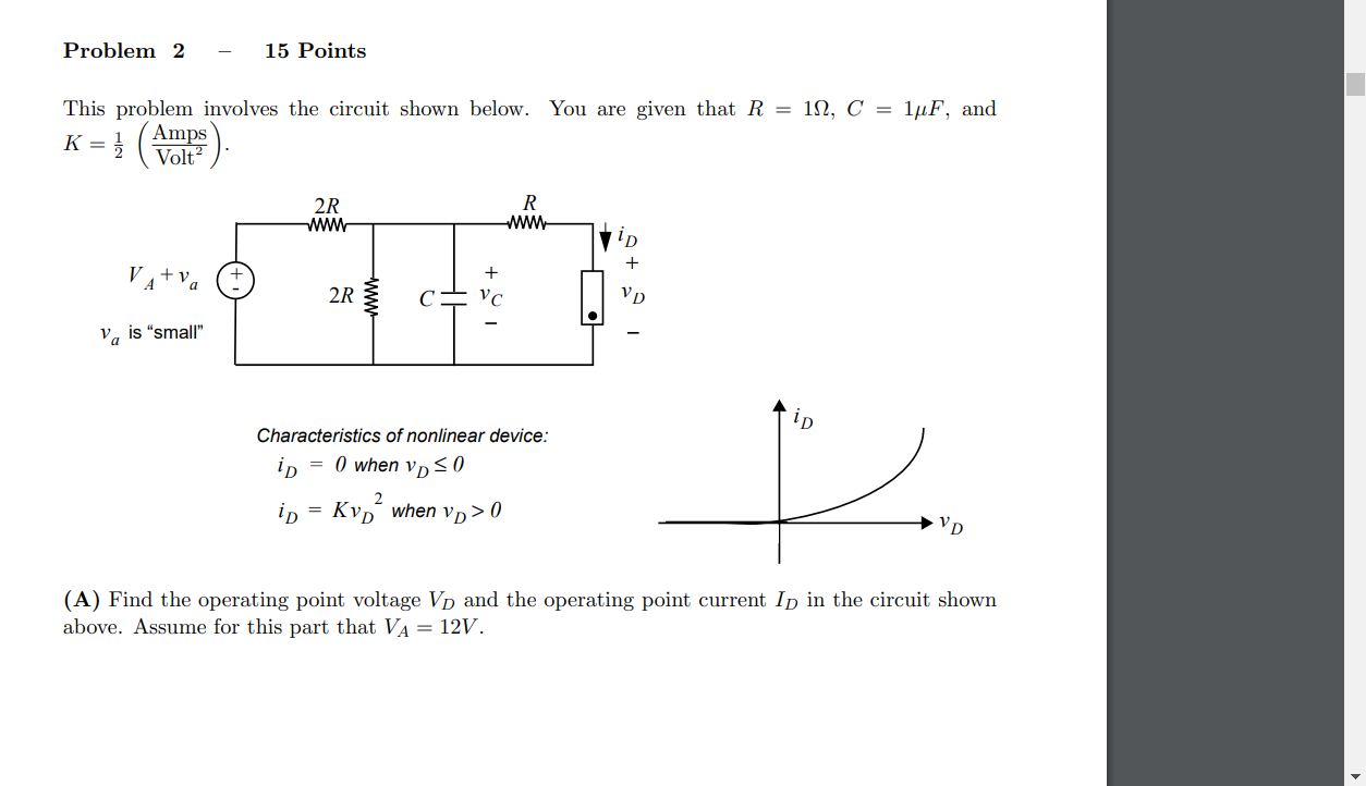 Solved Problem 2 15 ﻿pointsthis Problem Involves The Circuit 4430