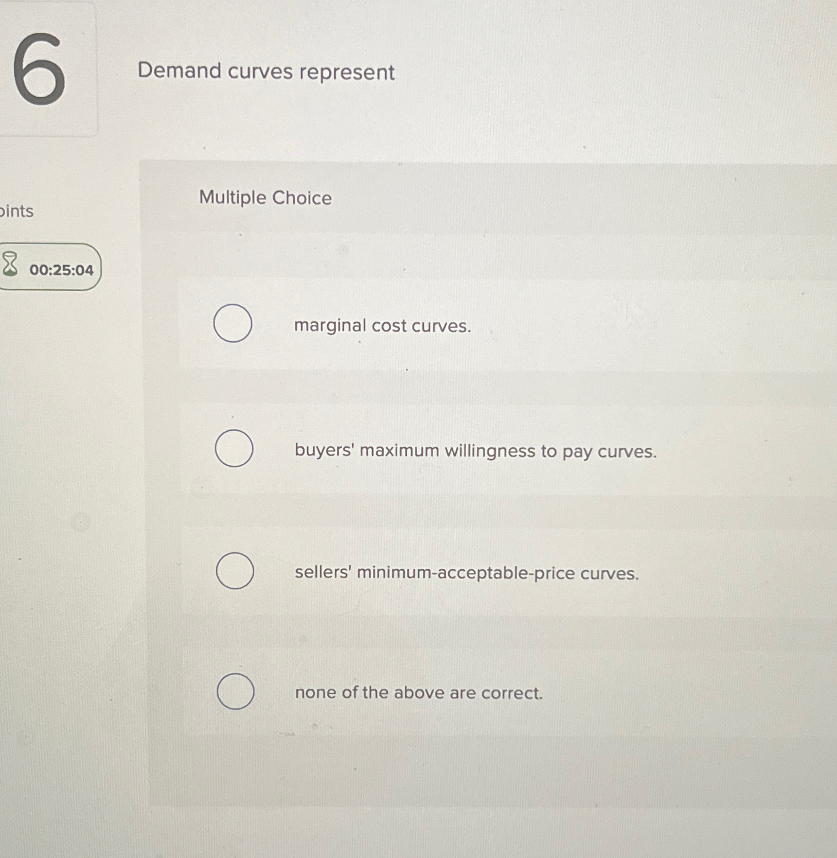Solved Demand curves representMultiple | Chegg.com