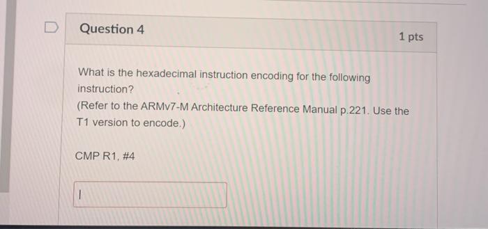 Solved What is the hexadecimal instruction encoding for the | Chegg.com