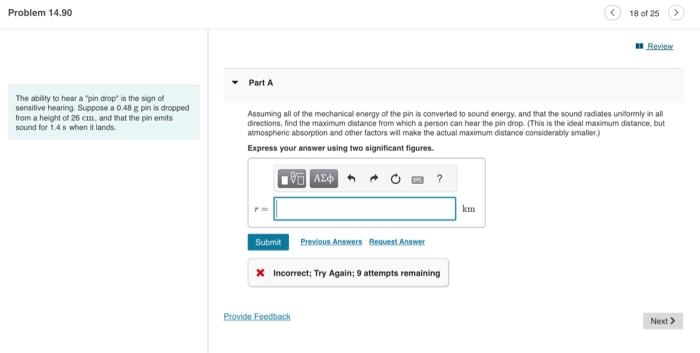 Solved The ability to hear a "pin drop" is the sign of | Chegg.com
