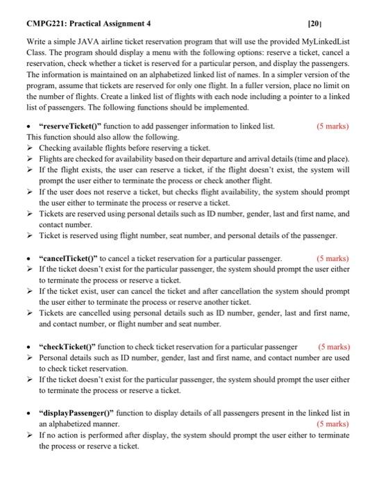 Solved public class MyLinkedList { private Node head, tail; | Chegg.com Solved public class MyLinkedList { private Node head, tail; | Chegg.com