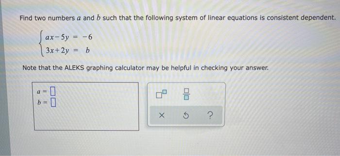 Solved Find two numbers a and b such that the following | Chegg.com