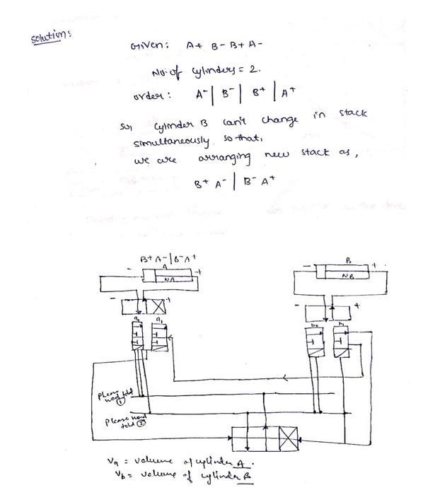 Solved 2. Design and draw a circuit using the cascade system | Chegg.com