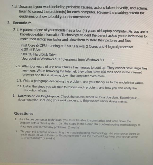 Solved Project: Troubleshooting introduction In this phase | Chegg.com