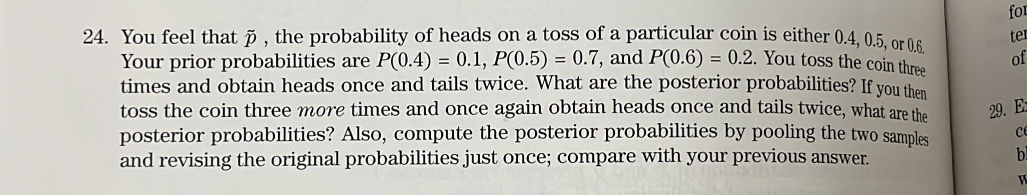 Solved In Exercise 24 ﻿in Chapter 3, ﻿suppose that you feel | Chegg.com