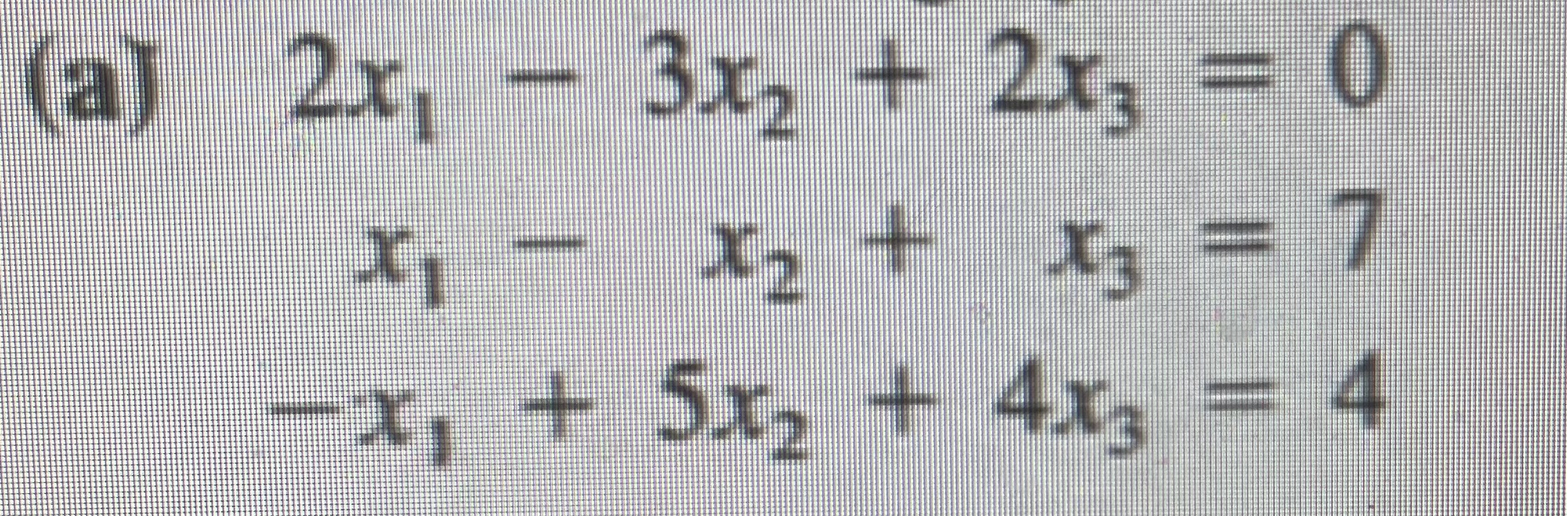 Solved Solve each system of equations with elimination by | Chegg.com