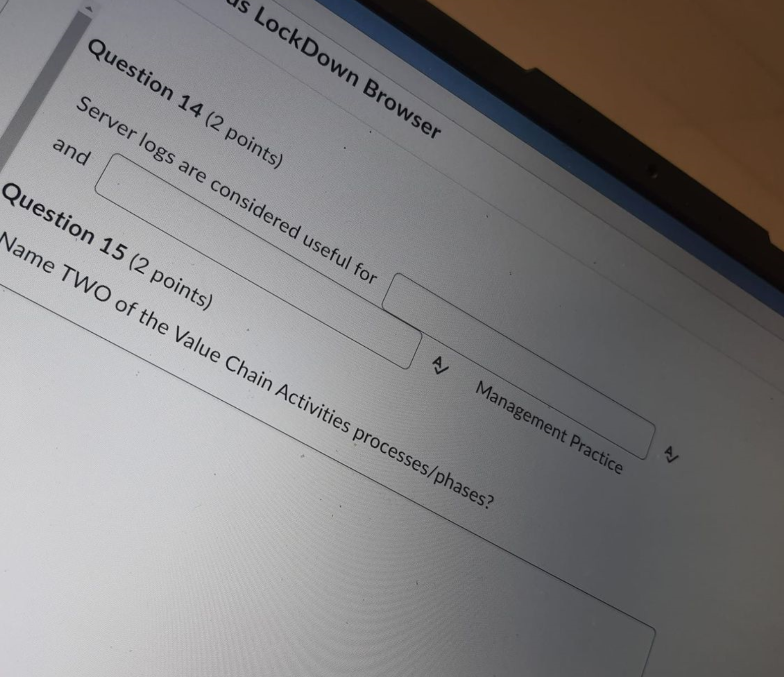 Solved name two of the value chain activities | Chegg.com