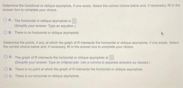 Solved Analyze the graph of the function R(x)=x2−253. If | Chegg.com