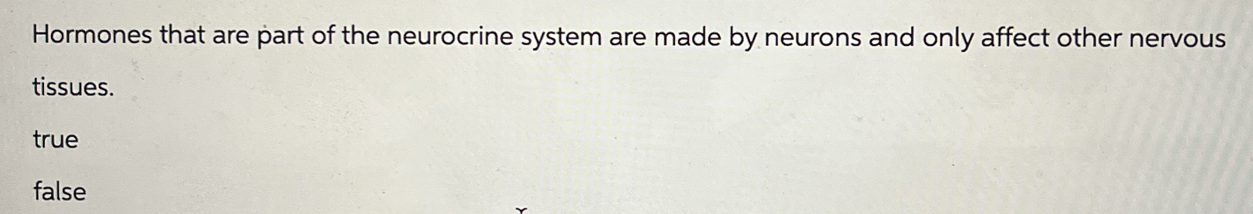 Solved Hormones that are part of the neurocrine system are | Chegg.com