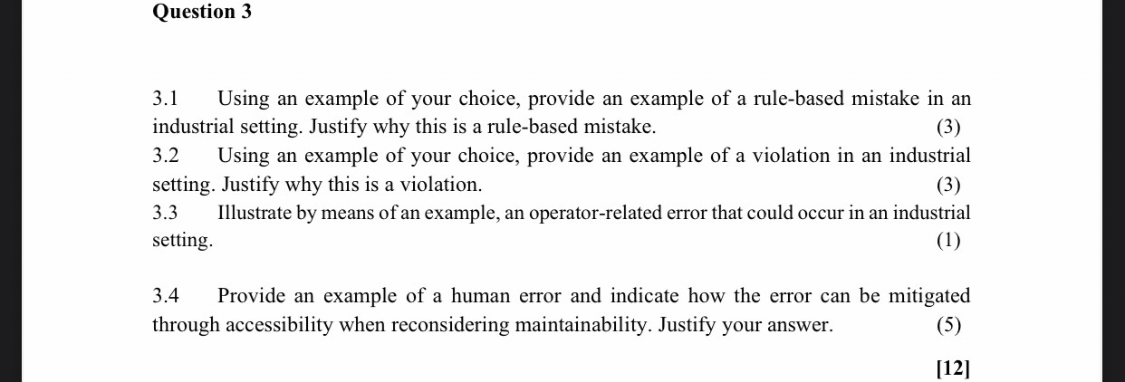 Solved Question 33.1 ﻿Using an example of your choice, | Chegg.com